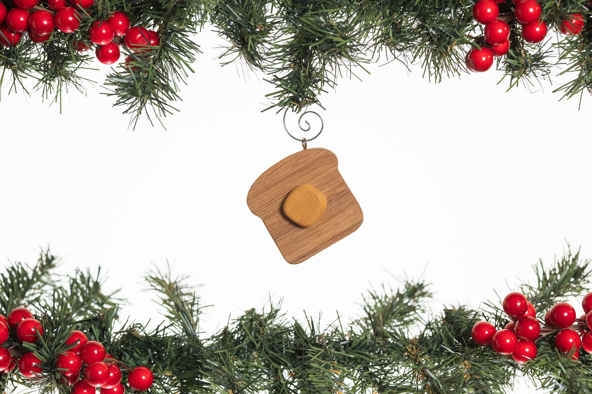 Toast Wooden Ornament – Woodswoman Woodworking